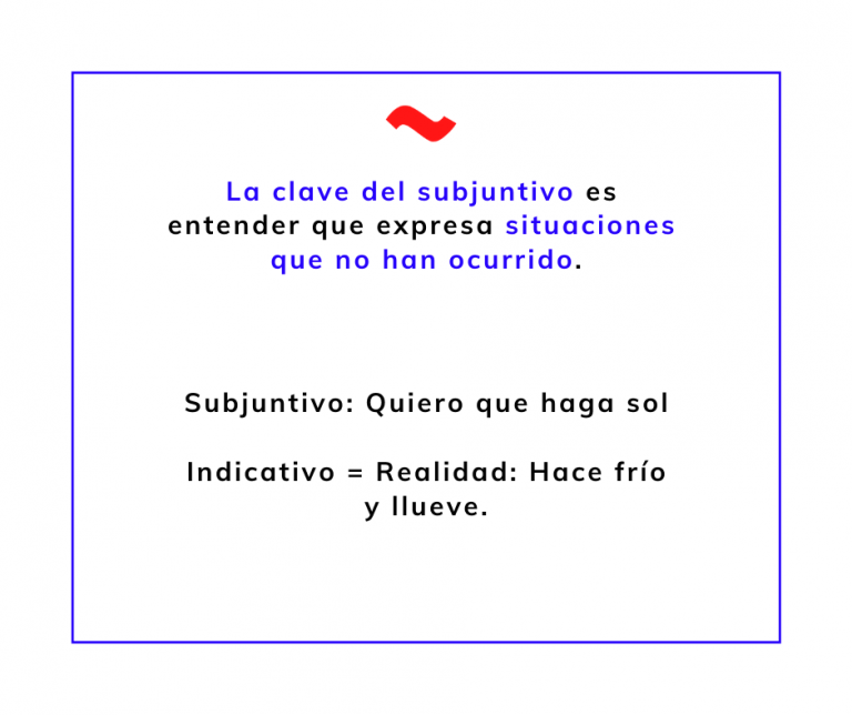 Cuándo usar el subjuntivo en español. - Celia-Spanish