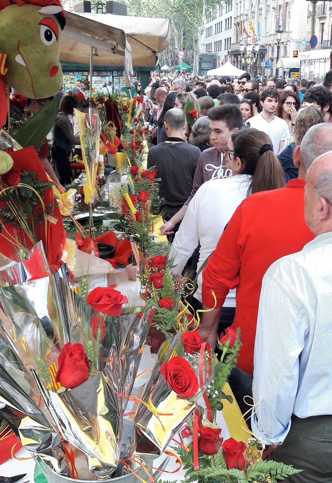 San Jorge, festival de libros y rosas - Celia-Spanish